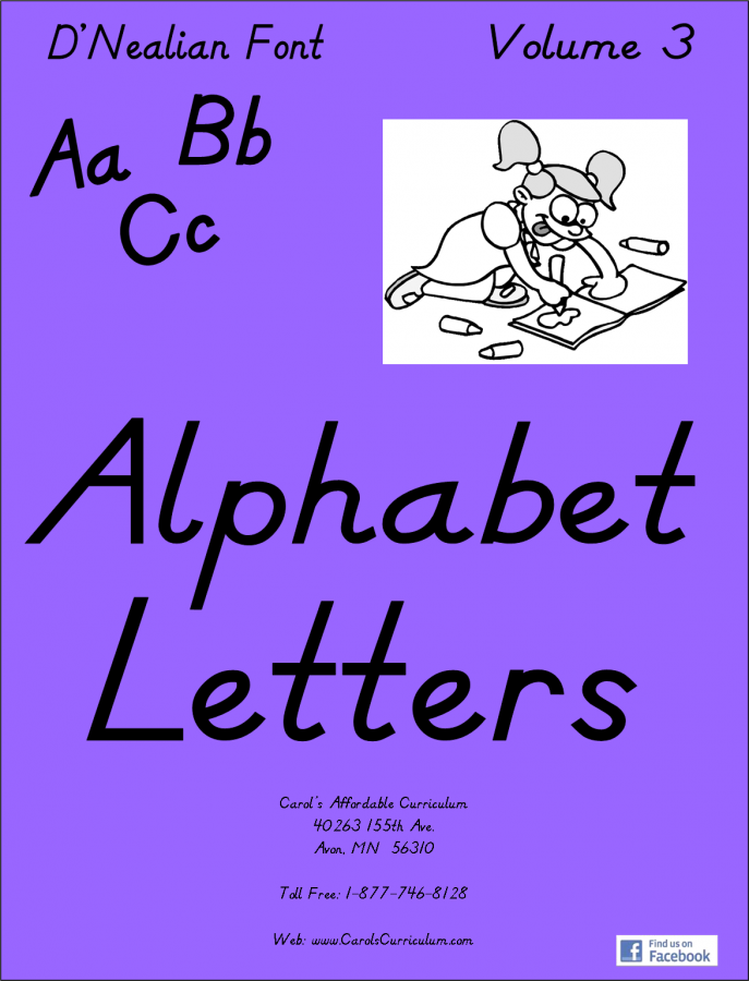 Abc D'nealian Vol. 3 Plus Practice Sheets!