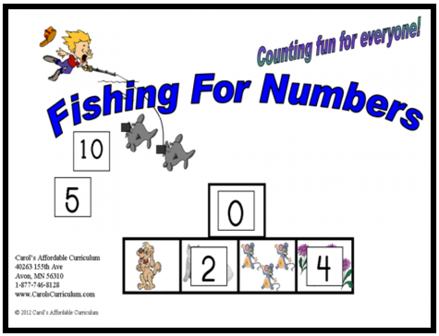 Fishing For Numbers: Carol's Affordable Curriculum Online store