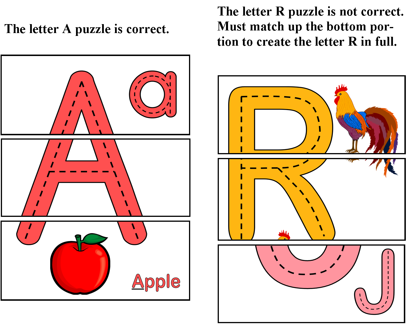 Alphabet Puzzle Book: Carol's Affordable Curriculum Online store