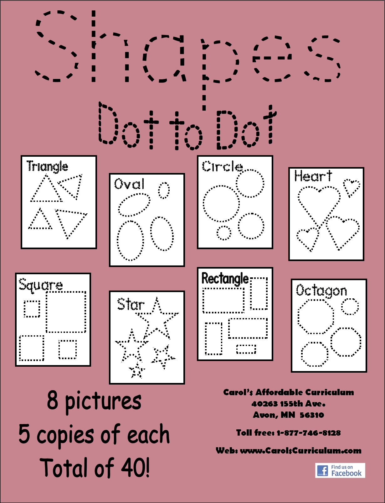 Shapes Dot to Dot